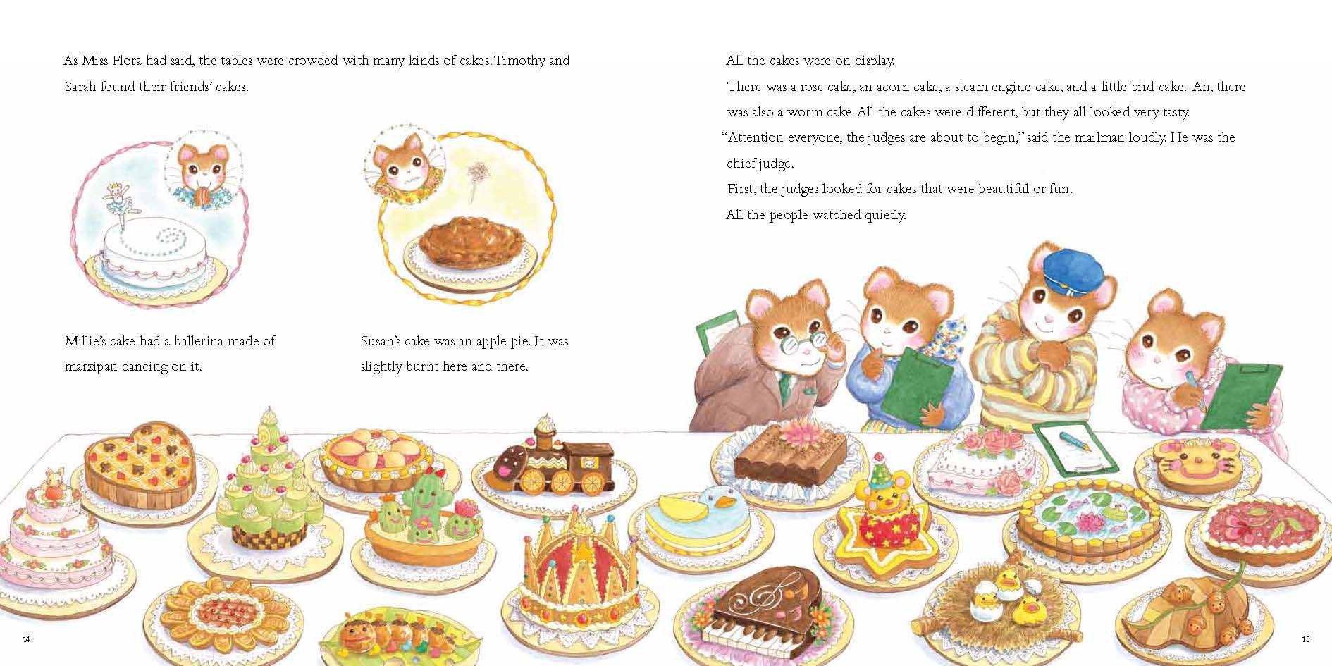 Timothy and Sarah: The Homemade Cake Contest | MUSEYON BOOKS